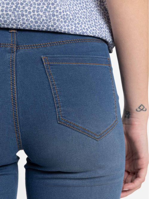 Jean stone skinny femme