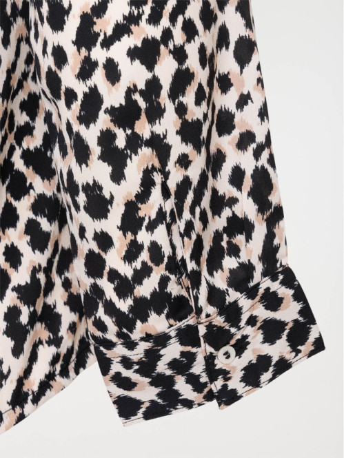 Chemise léopard grande taille femme